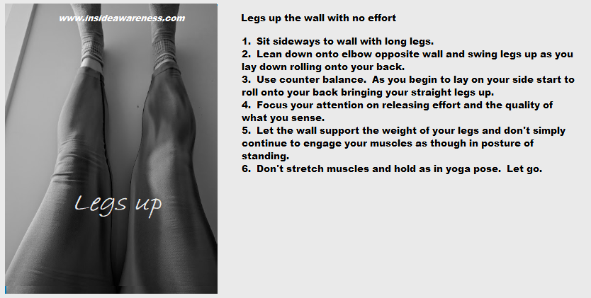 Functional Movement – Legs up the wall | Inside Awareness Center for ...